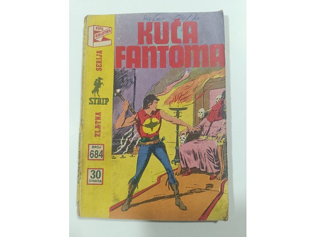 Zagor Zlatna Serija 684 Kuća fantoma