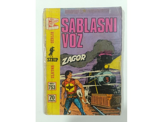 Zagor Zlatna Serija 753 Sablasni voz