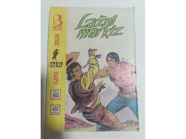 Zagor Zlatna Serija 860 Lažni markiz