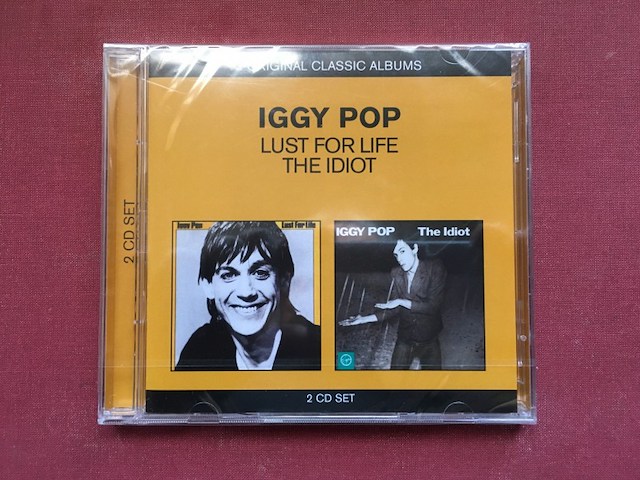 iGGy PoP - LUST FoR LiFE `77/ THE iDioT `77 (2CD)1990