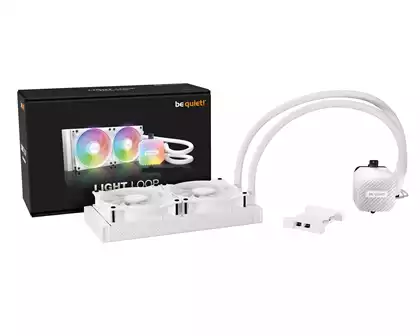 Be quiet CPU vodeno hladjenje Be Quiet ARGB Light Loop 240mm BW021 (AM4,AM5,1151,1150,1155,1200,1700) White