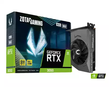 ZOTAC Grafička karta Zotac Gaming Geforce RTX 3050 Eco Solo 8GB DDR6 128 bit 3xDP/HDMI