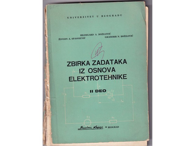 ZBIRKA ZADATAKA IZ OSNOVA ELEKTROTEHNIKE II