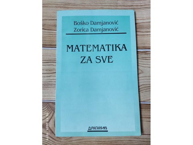 Matematika za sve-Bosko Damjanovic