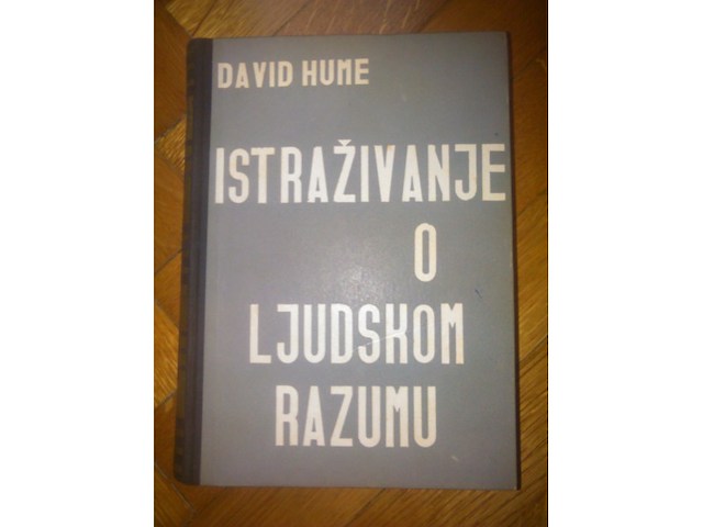 Istrazivanje o ljudskom razumu - David Hume - Hjum