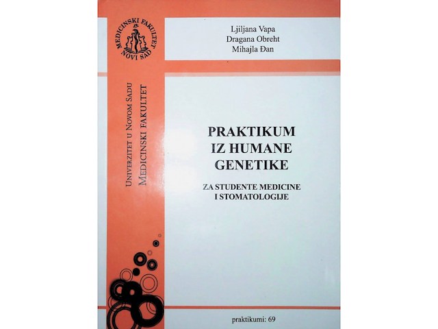 Ljiljana Vapa ➡️ Praktikum iz humane genetike ➡️ 2012g