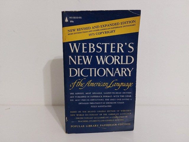 Webster`s new world dictionary