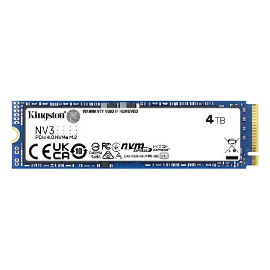 KINGSTON 4TB M.2 NVME SNV3S/4000G SERIES NV3 SSD CENA