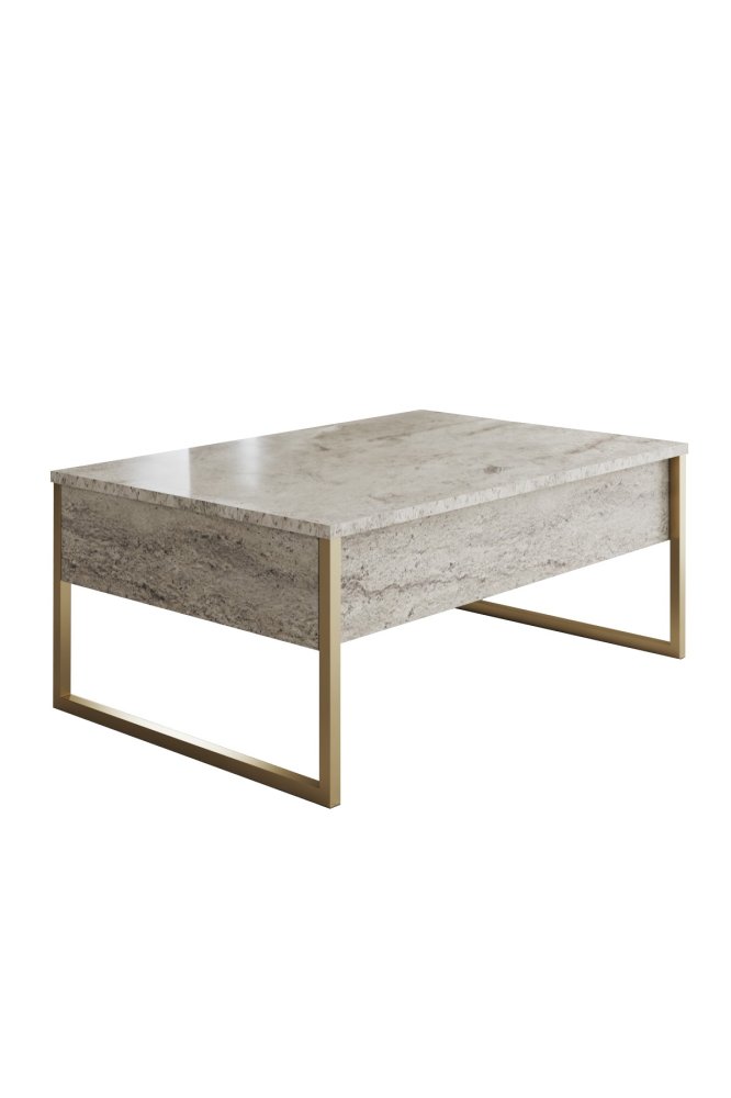 HANAH HOME STO ZA DNEVNU SOBU LUXE TRAVERTINE GOLD