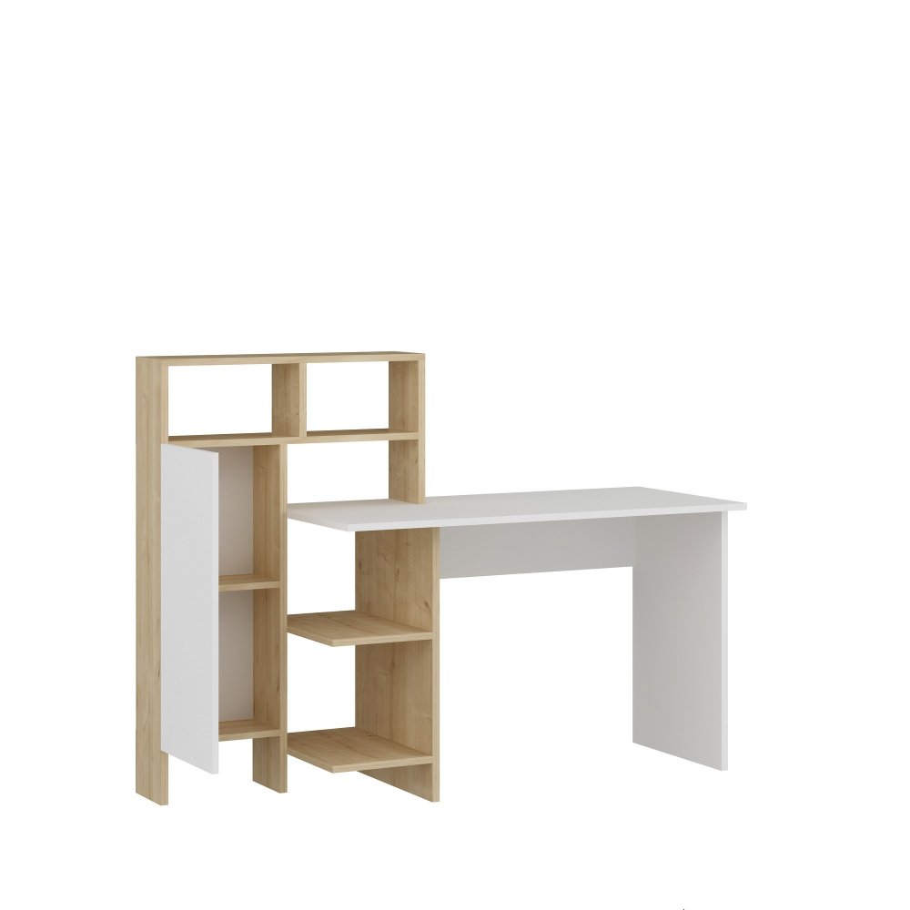 HANAH HOME RADNI STO BUGRA WHITE OAK