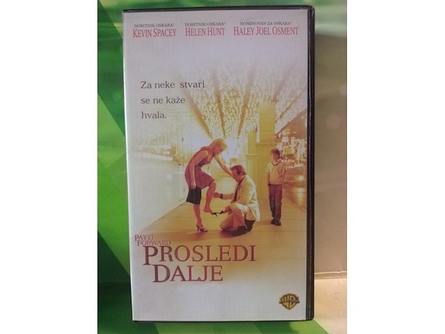 Prosledi Dalje - Kevin Spacey / Helen Hunt / VHS /