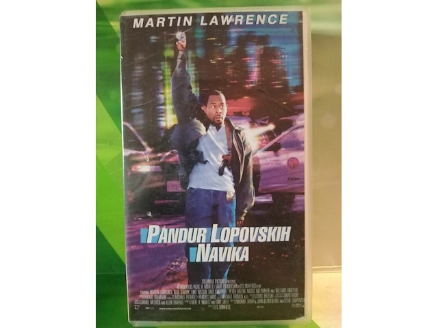 Pandur Lopovskih Navika - Martin Lawrence / VHS /