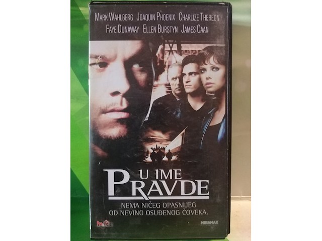 U ime Pravde - Mark Wahlberg / James Caan / VHS /