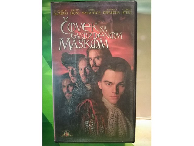 Čovek Sa Gvozdenom Maskom - Di Caprio / VHS /