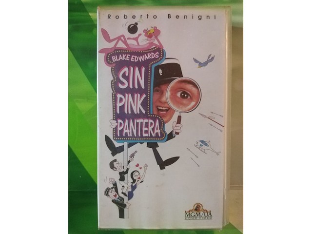 Sin Pink Pantera - Roberto Benigni / VHS /