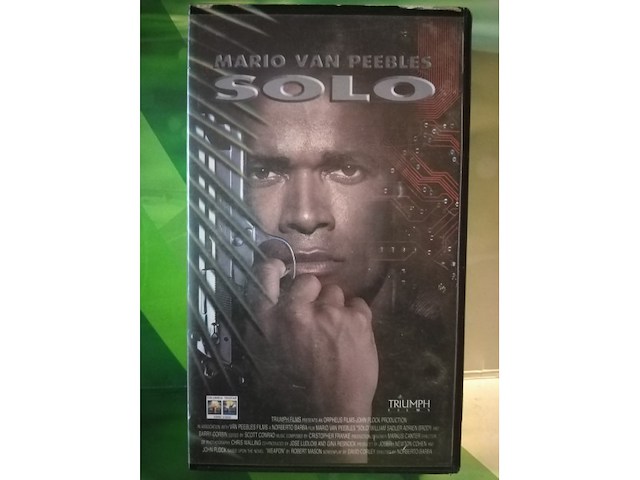 Solo - Mario Van Peebles / VHS /