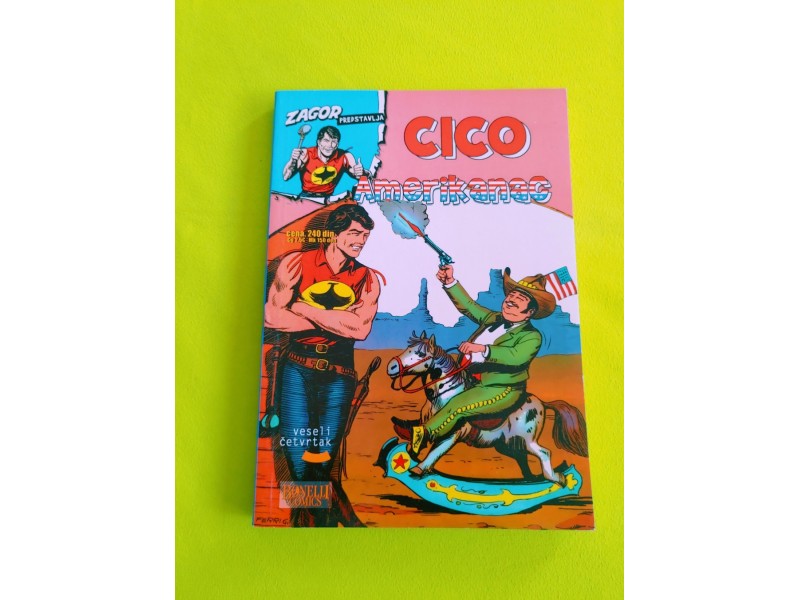 Zagor (VČ)- br. 3 - Cico Amerikanac