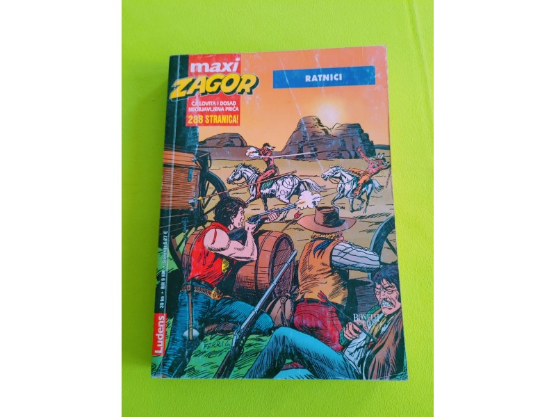 Zagor MAXI (Ludens) - br. 8 - Ratnici