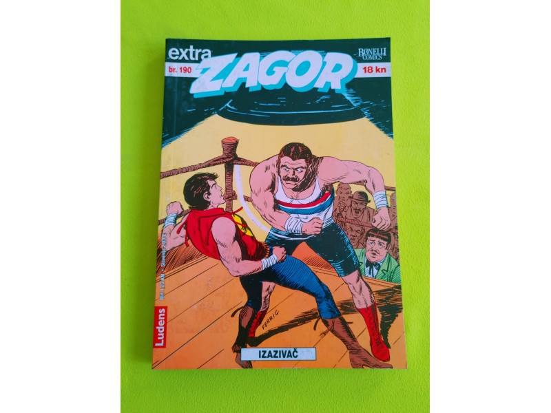 Zagor (Ludens)) - Extra - br. 190 - Izazivac