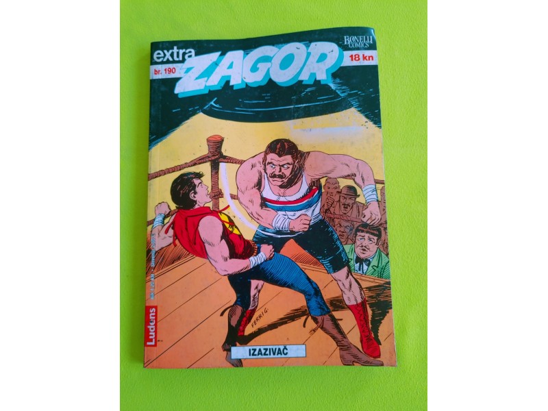 Zagor (Ludens)) - Extra - br. 190 - Izazivac