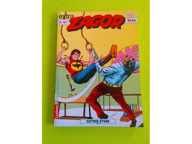 Zagor (Ludens)) - Extra - br. 191 - Gotova stvar