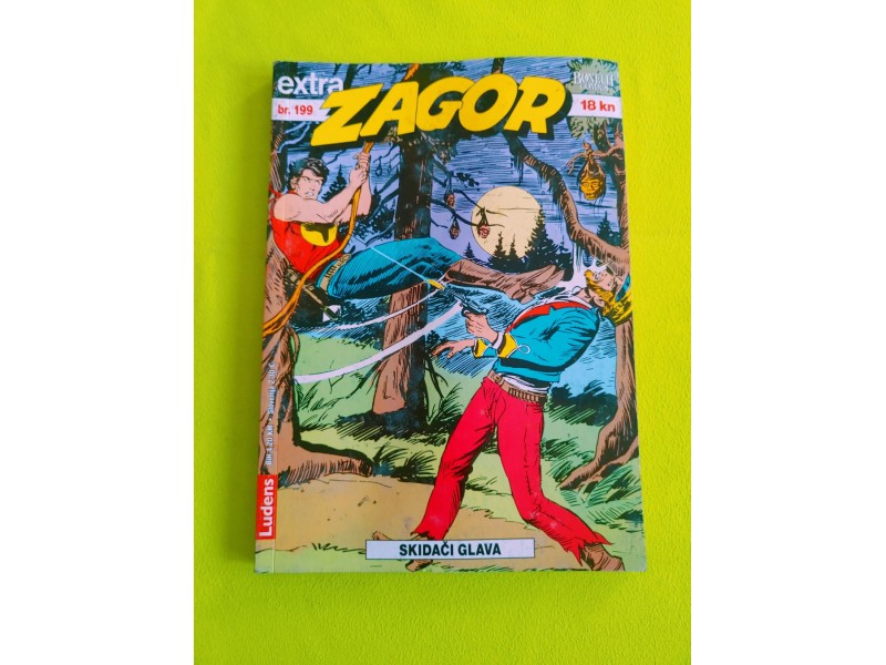 Zagor (Ludens)) - Extra - br. 199 - Skidaci glava