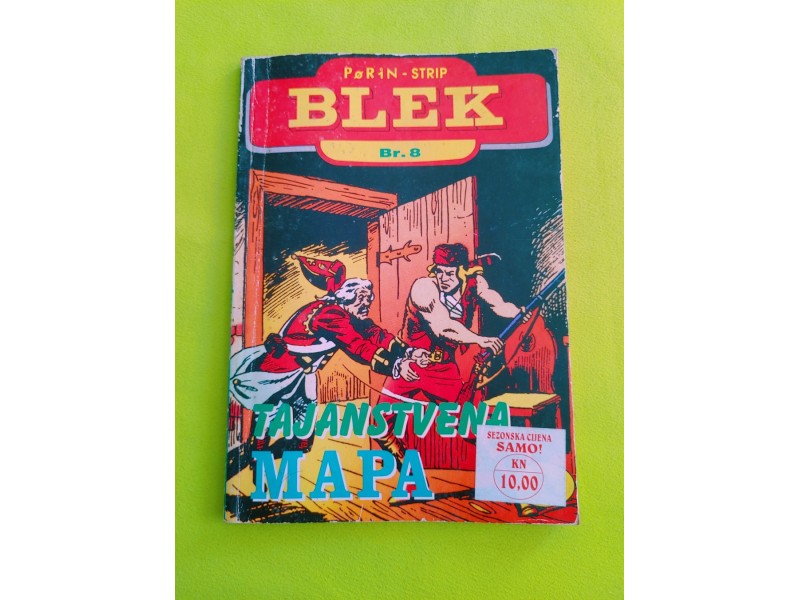 Veliki Blek (Porin strip) - br. 8 - Tajanstvena mapa