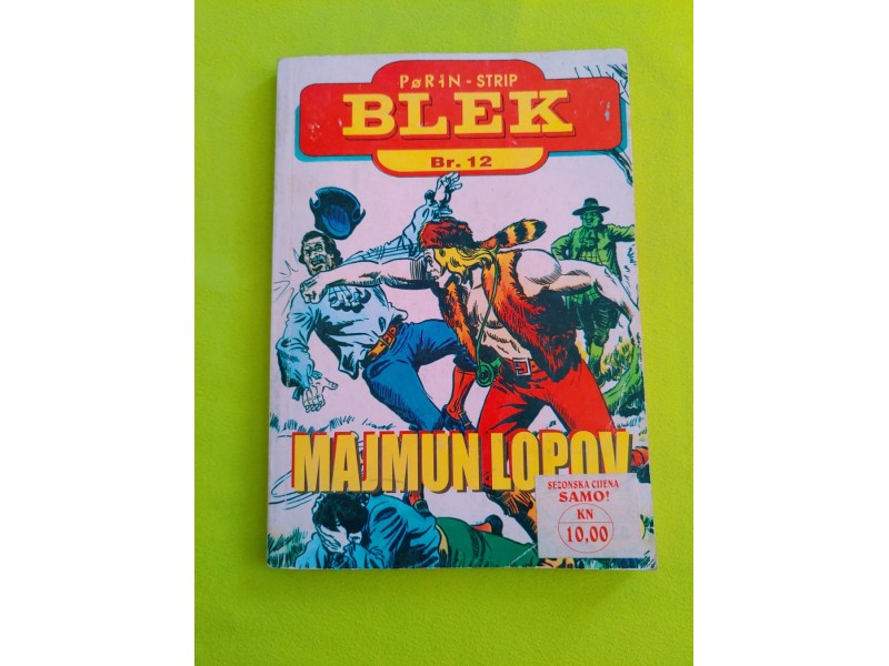 Veliki Blek (Porin strip) - br. 12 - Majmun lopov