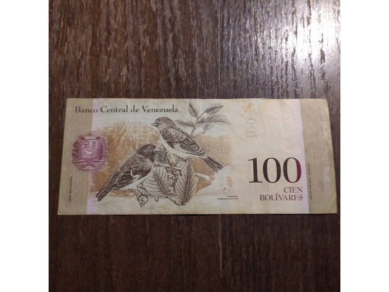 Venecuela 100 bolivares 2008