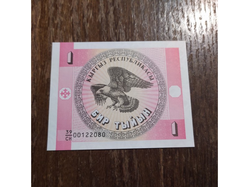 Kirgizija 1 tijin 1993 UNC