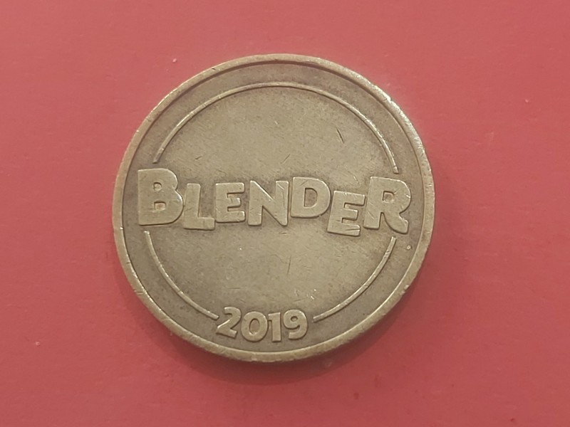 Žeton - Blender 2019