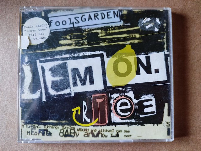 Fool`s Garden – Lemon Tree - CD maxi single