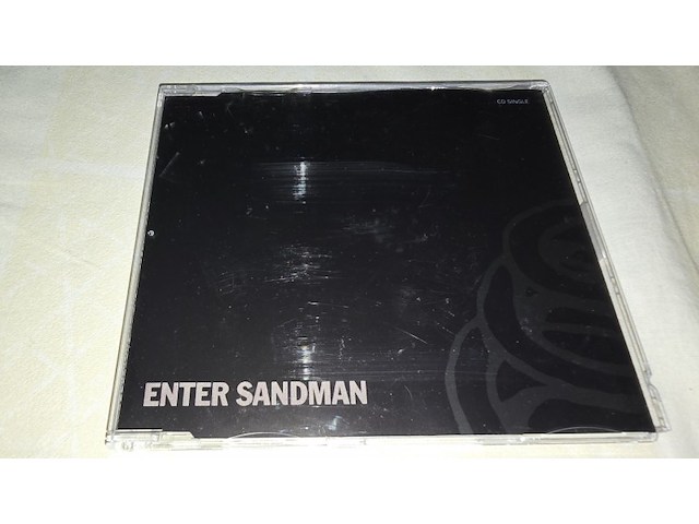 Metallica ‎- Enter sandman CDS , ORIGINAL