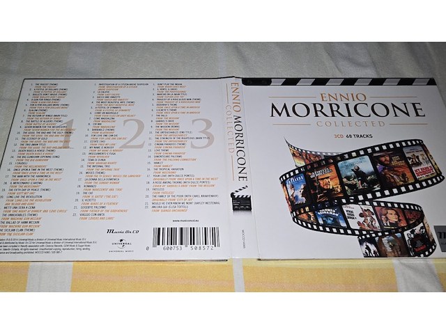 Ennio Morricone - Collected 3CDa , ORIGINAL