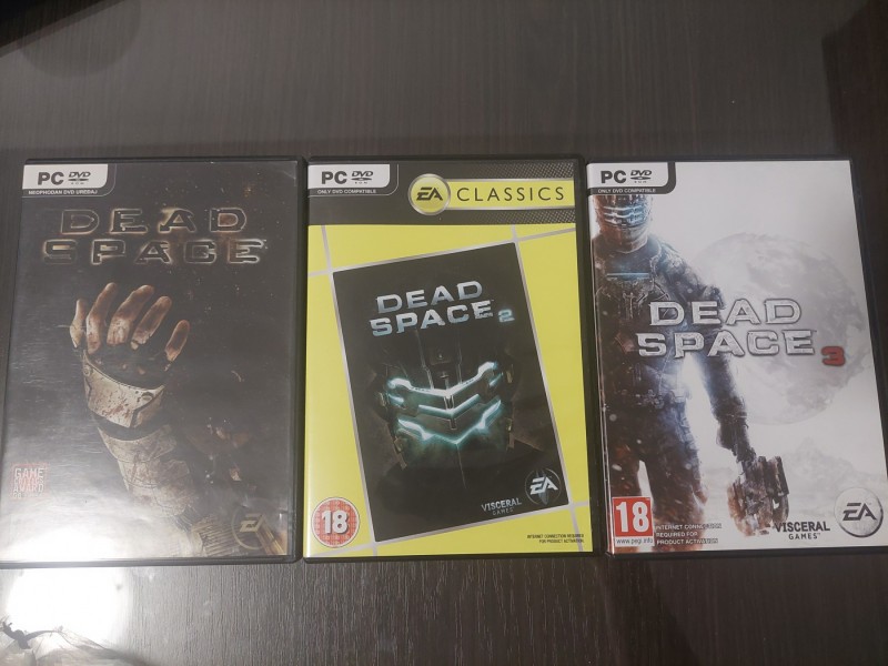 Dead Space 1,2 i 3 za PC