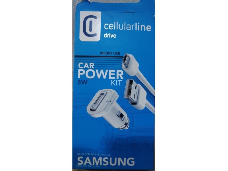 CellularLine Auto Punjac sa kablom / Novo