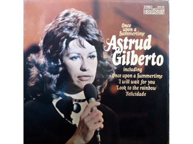 LP*: ASTRUD GILBERTO - ONCE UPON A SUMMERTIME (US PRESS