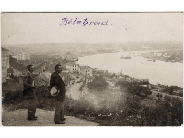 Foto Razglednica Beograd pogled sa Kališa 1925.