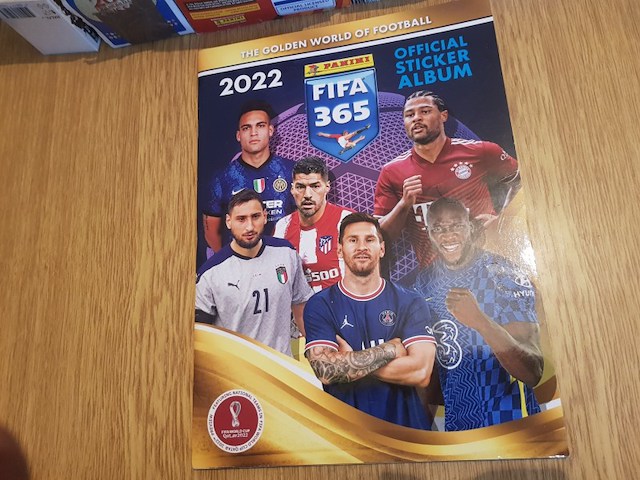 Prazan album - FIFA 365 2022 Panini,srpski,bez slicica1