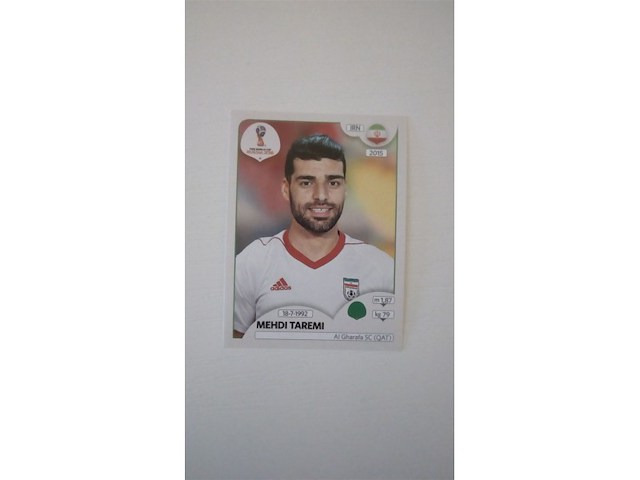 Panini FIFA 2018 Russia sličica broj 176