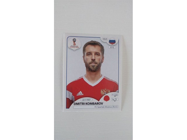 Panini FIFA 2018 Russia sličica broj 028