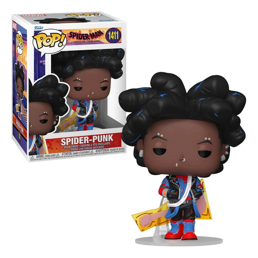 Funko POP! Marvel: Spider-Man Across The Spider-Verse S2 - Spider-Punk (Unmasked)