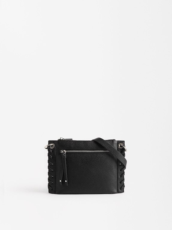 Crossbody bag with outer pockets