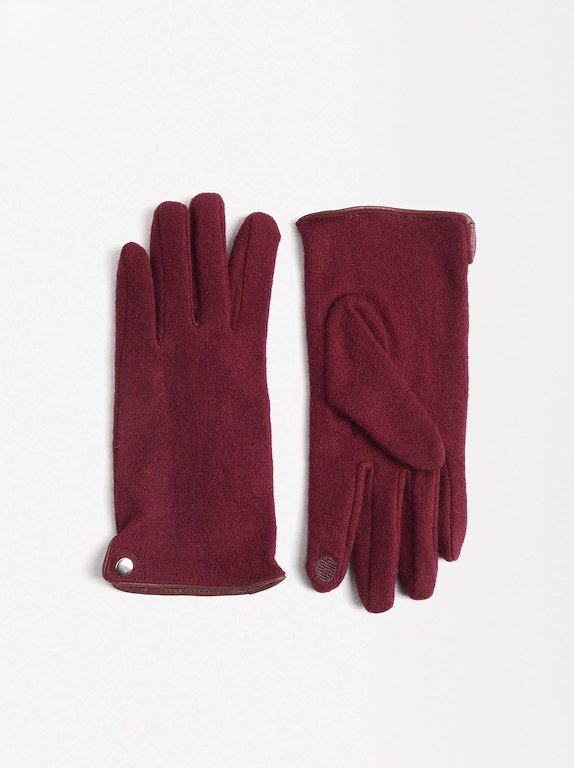 GLOVES WITH WOOL