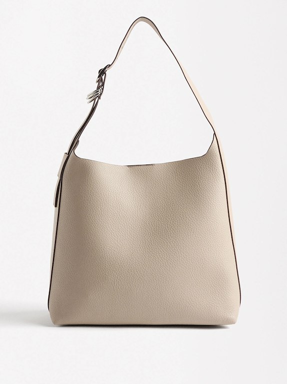 Shoulder bag with crossbody bag