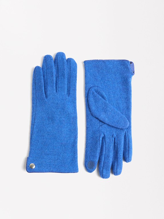 GLOVES WITH WOOL