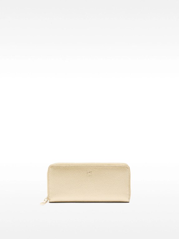 WALLET WITH ZIP FASTENING