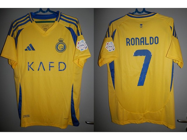 Al Nassr dres 2024-25 Cristiano Ronaldo 7