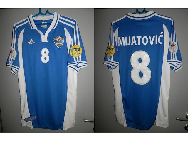 Jugoslavija dres (EURO 2000) Mijatović 8 Yugoslavia