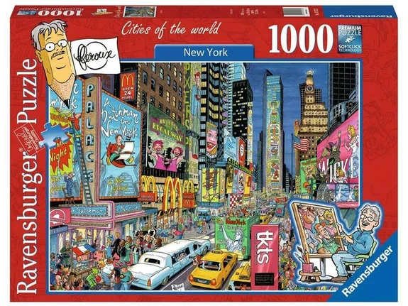 Ravensburger puzzle (slagalice) - Kartunizovan Njujork